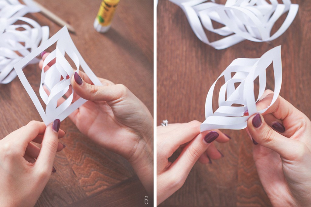 {DIY} Fabriquez des flocons de neige en papier - Dollyjessy